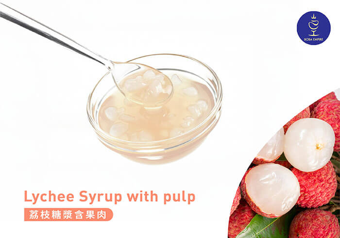 Lychee Syrup with Pulp | Empire Eagle Food Co., Ltd.